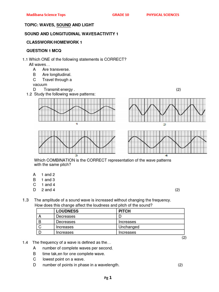 Sound, Longitudinal Waves2024 | PDF | Waves | Sound