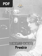 Morse Code Cheat Sheet | PDF