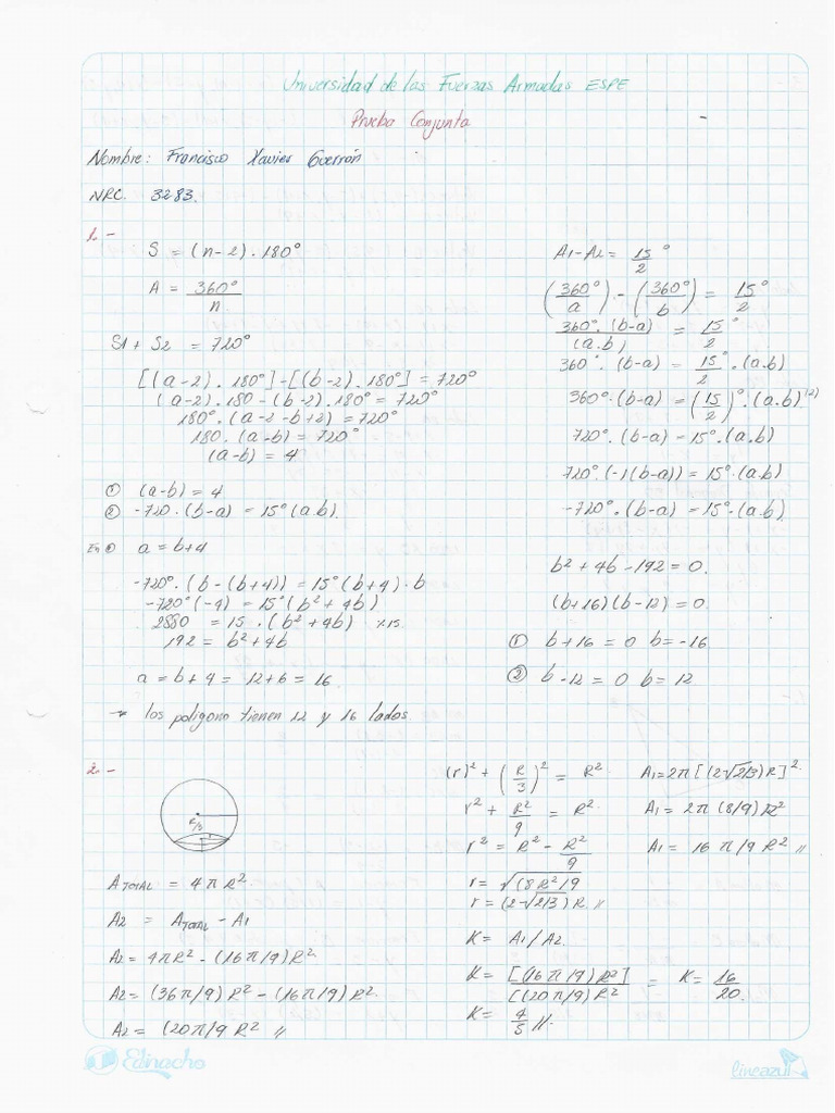 Eva p1 - Francisco Xavier Guerron - nrc3283 | PDF