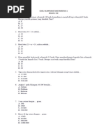 Soal Math Level 1 Omnas 12 | PDF