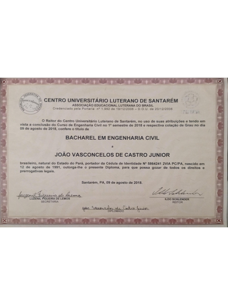 Diploma de Graduação | PDF