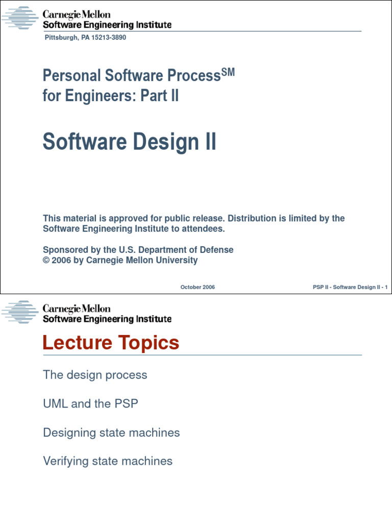 L8 Software Design II | PDF | Unified Modeling Language | Use Case