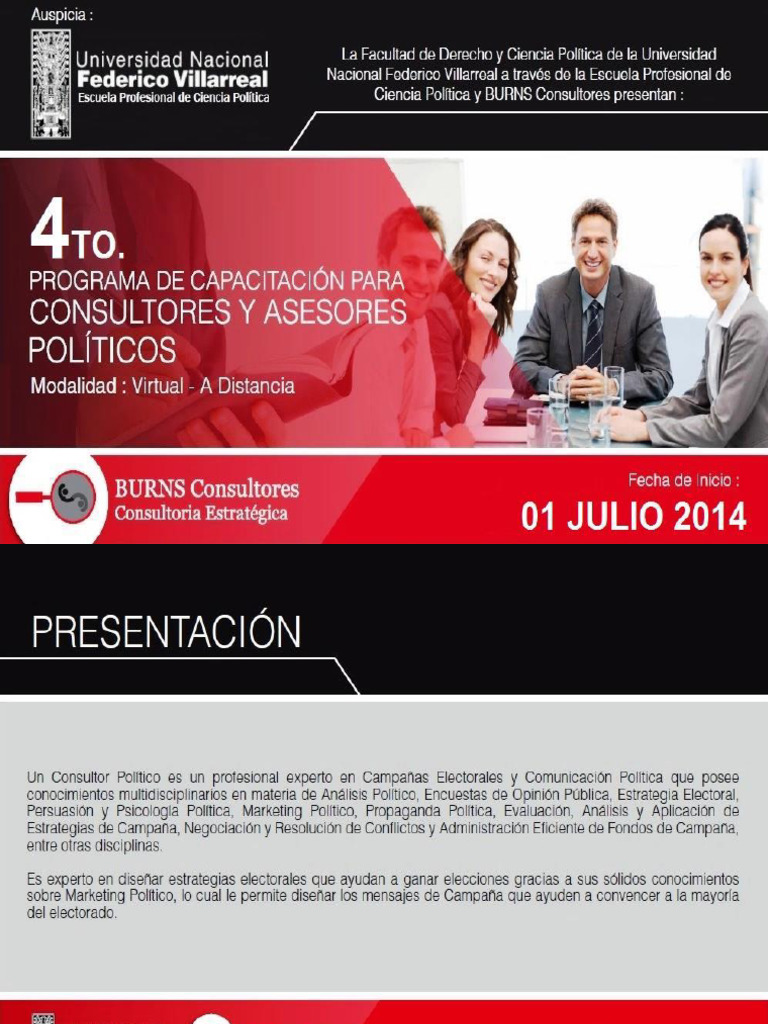 Brochure 4to. Programa | PDF