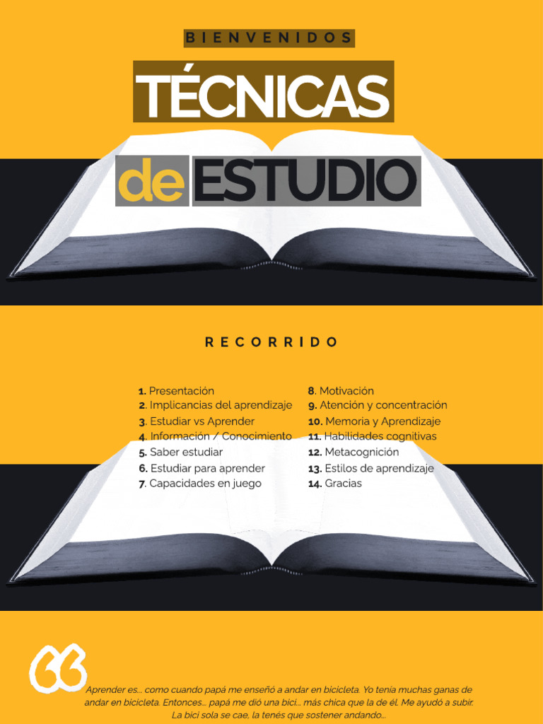 Archivo de Lectura 5 - Tecnicas de Estudio | PDF