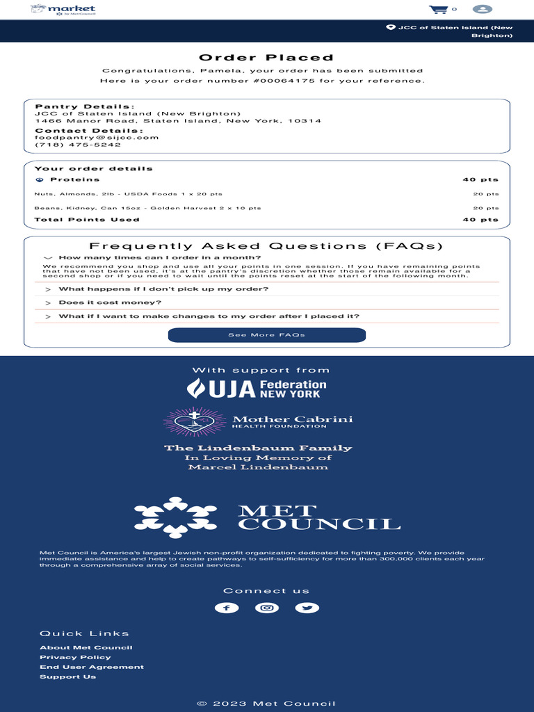 Order Confirmation | PDF | Faq