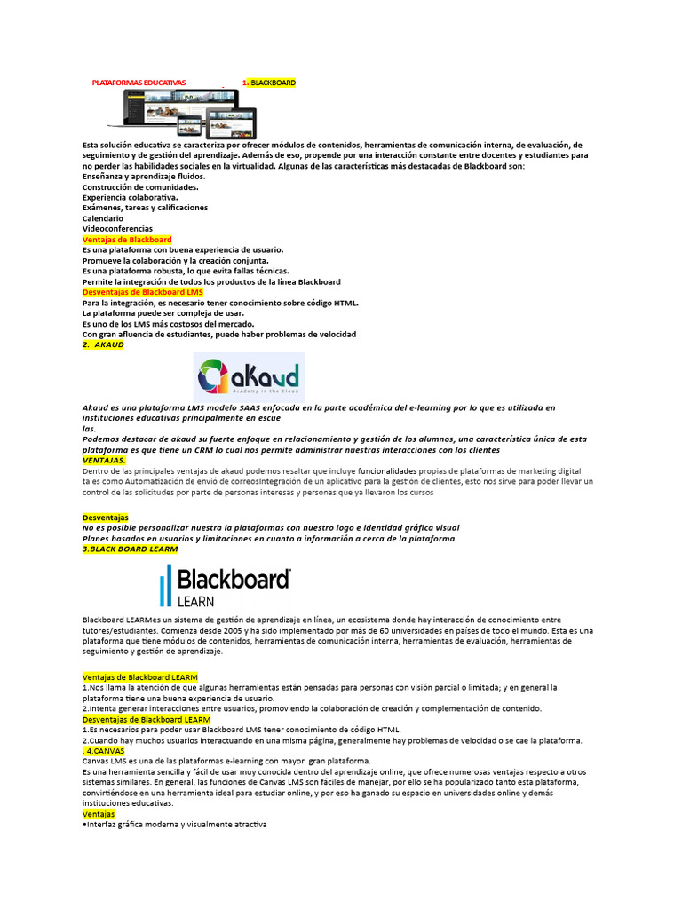 Blackboard | PDF | Informática | Software