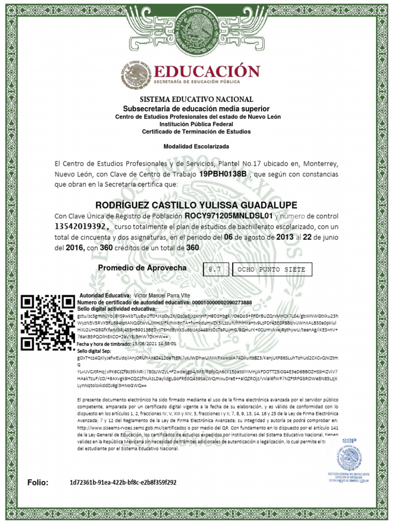 Preparatoria Yulissa | PDF