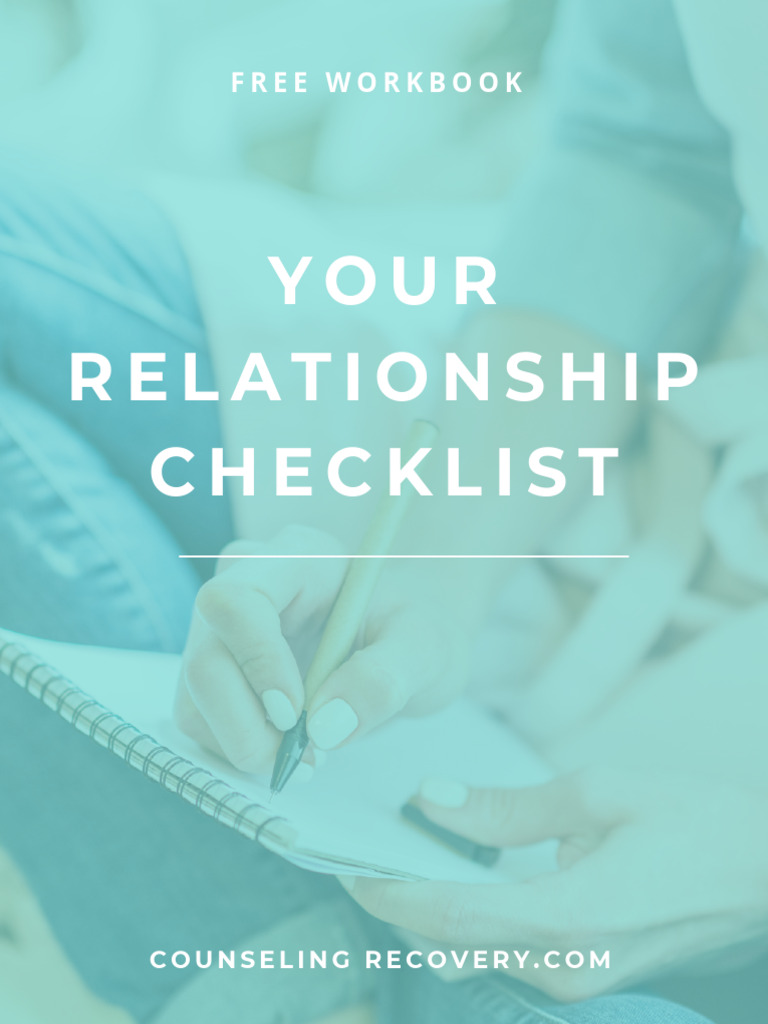 Relationship Health Workbook | PDF | Anger | Fear