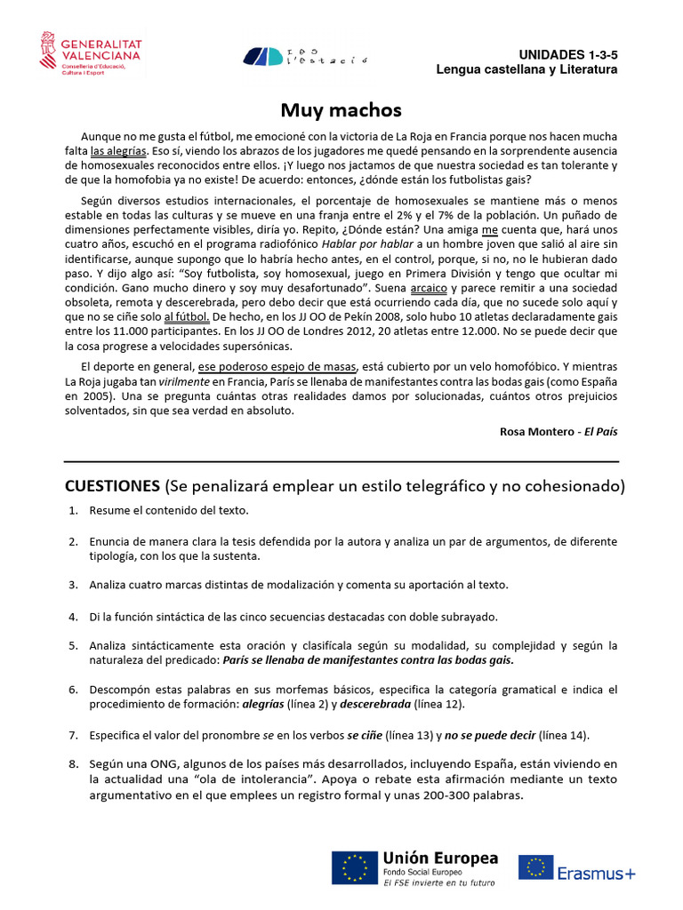 Examen de Prã¡ctica Muy Machos | PDF