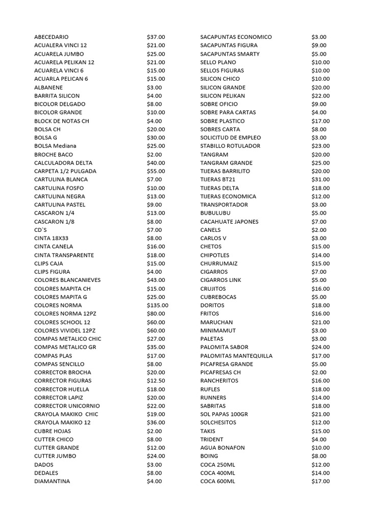 Precios 2024 | PDF | Computing | Computer Engineering