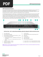 HPE ProLiant DL380 Gen11 Datasheet | PDF | Scalability | Cloud Computing