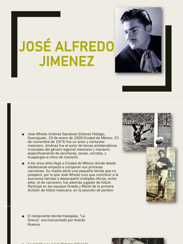 José Alfredo Jimenez | PDF