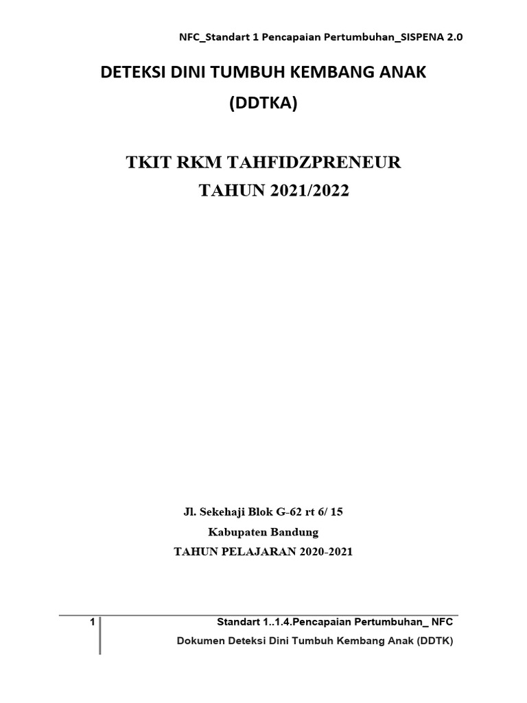 DDTK TK RKM | PDF