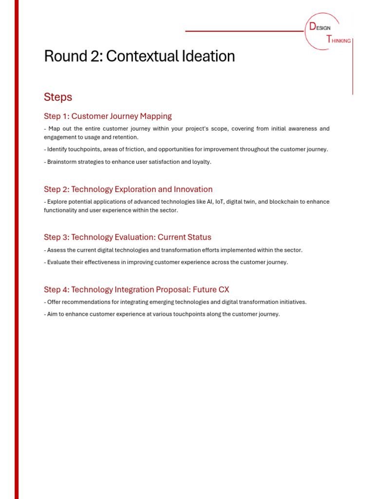 Ideation | PDF | Customer Experience | Internet Of Things