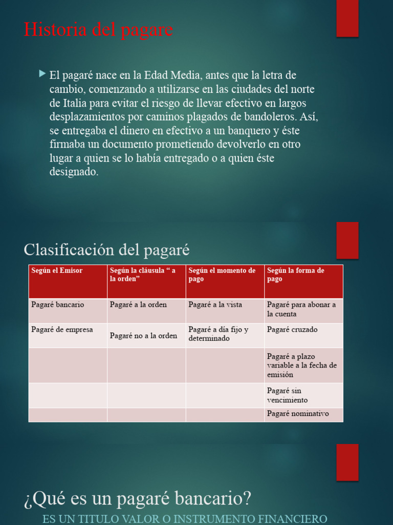 Pagare Bancario 6 | PDF