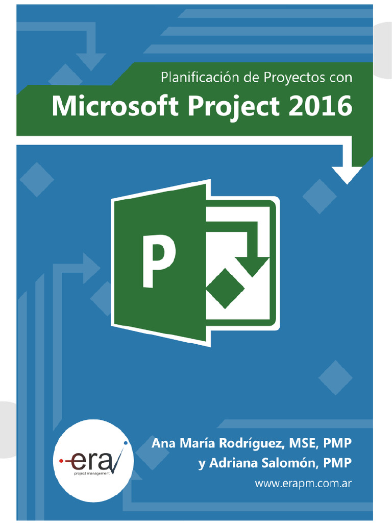 Manual Ms Project 2016 Erapm v1 | PDF