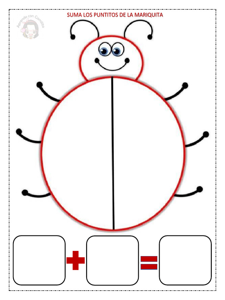 FOLDER 1 SUMAS Aprende Con Camilita | PDF