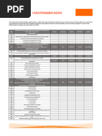 Cuestionario Womac | PDF