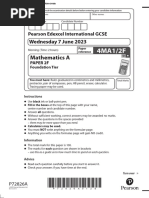 Edexcel GCSE Maths Paper 2 Solutions | PDF | Mathematics | Elementary ...