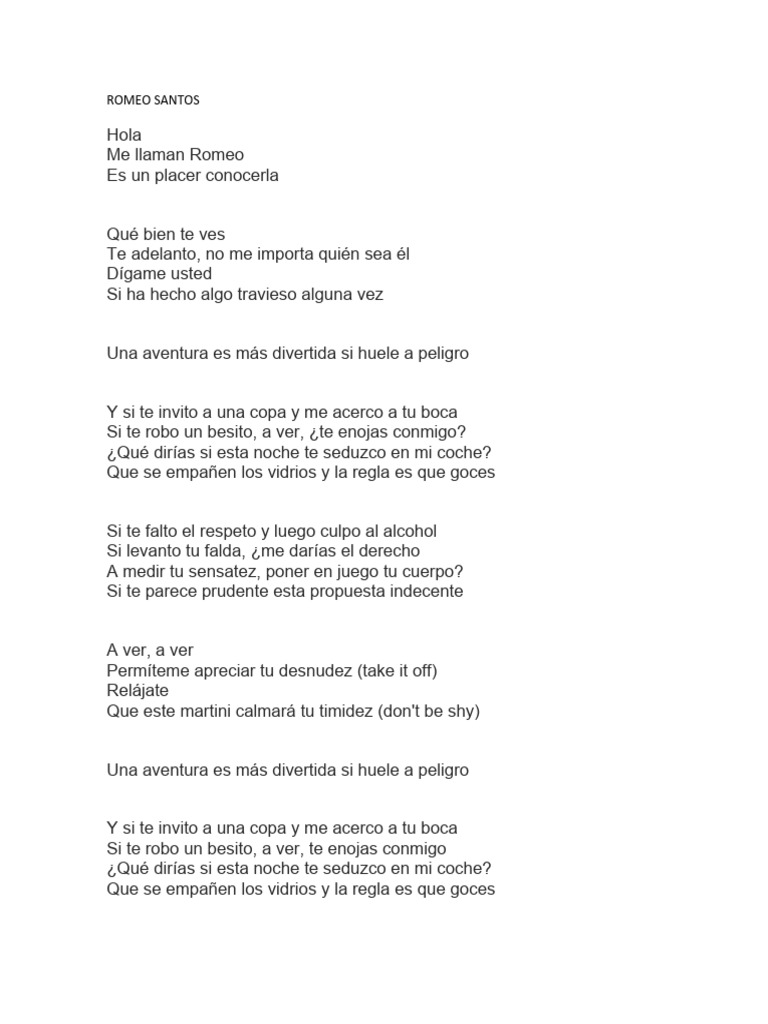 Romeo Santos Angel | PDF