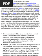 Genetic Disorder | PDF | Genetic Disorder | Dominance (Genetics)