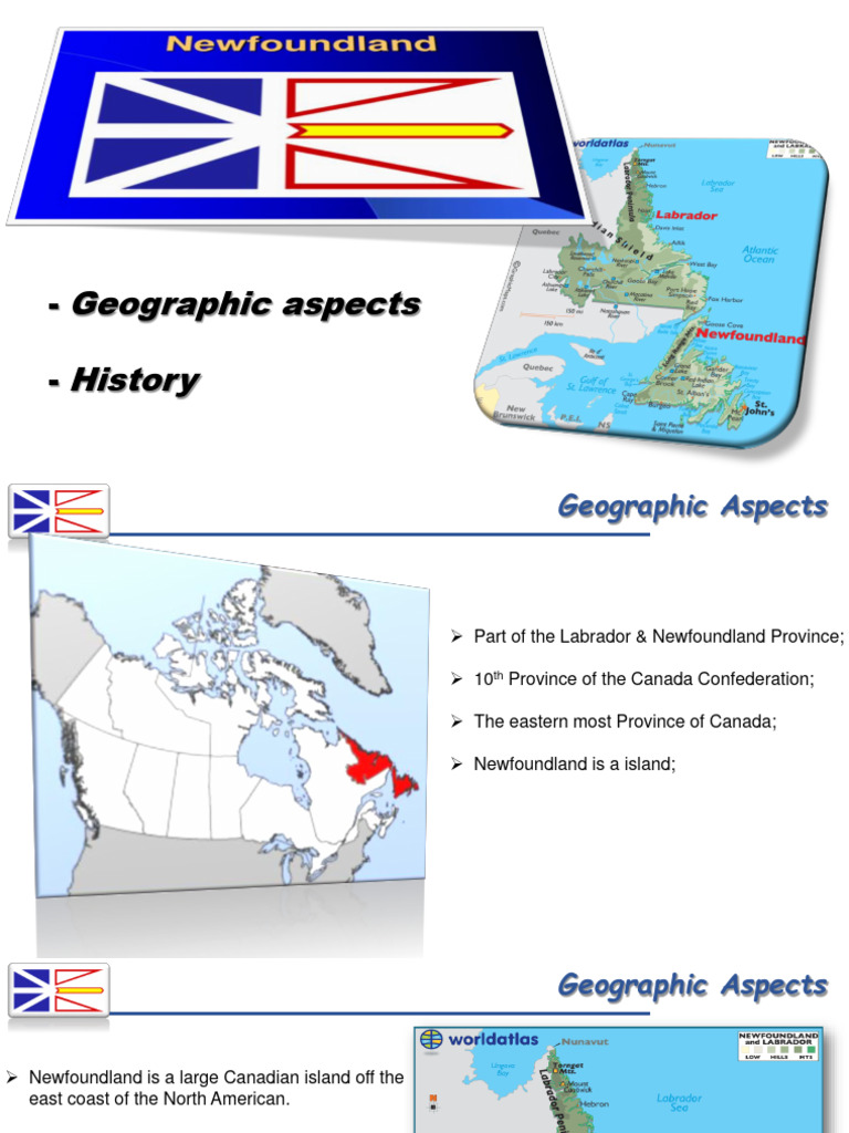 Geographic Overview of Newfoundland | PDF | Science & Mathematics
