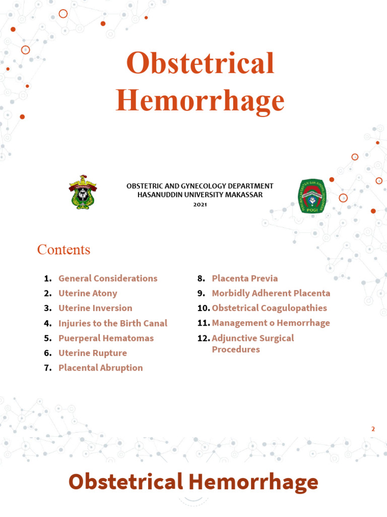 Obstetrical Hemorrhage (1) Scribd | PDF