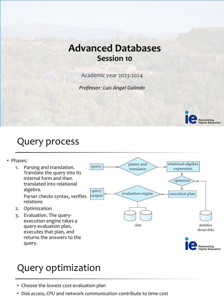 Session - 10 Querying | PDF | Database Index | Relational Model