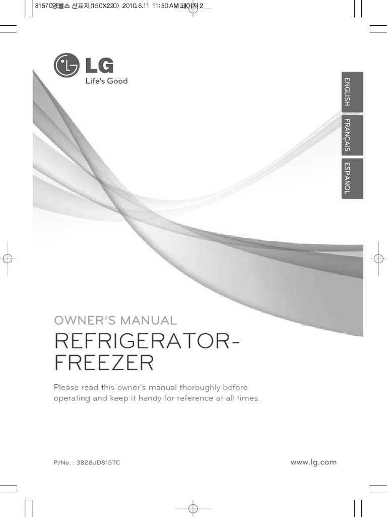 Refrigerator-Freezer: Owner'S Manual | PDF | Refrigerator | Manufactured Goods