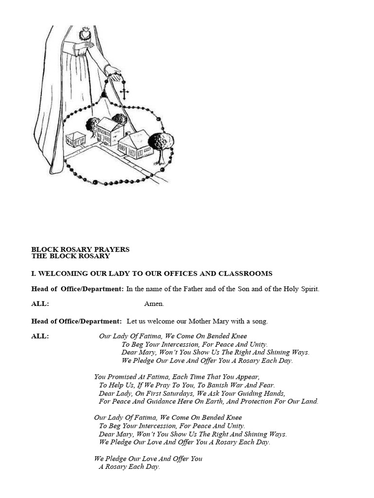 Block Rosary Shorter Version | PDF