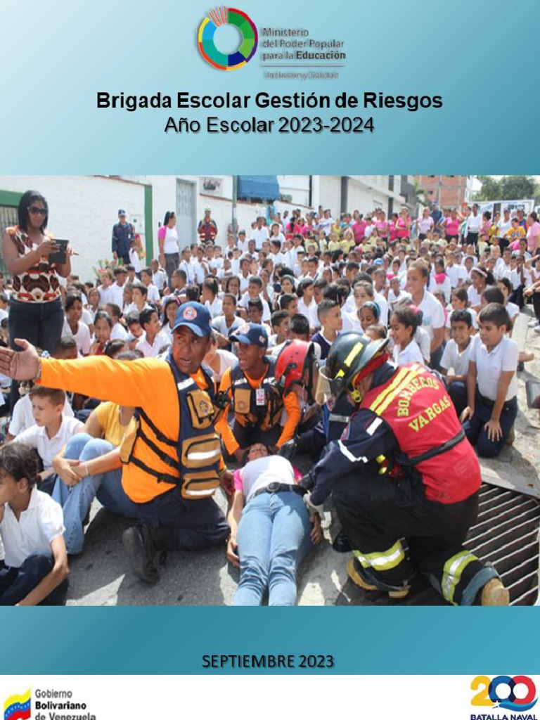 Brigadas Escolares de Gestión de Riesgos | PDF | Ciencias sociales ...