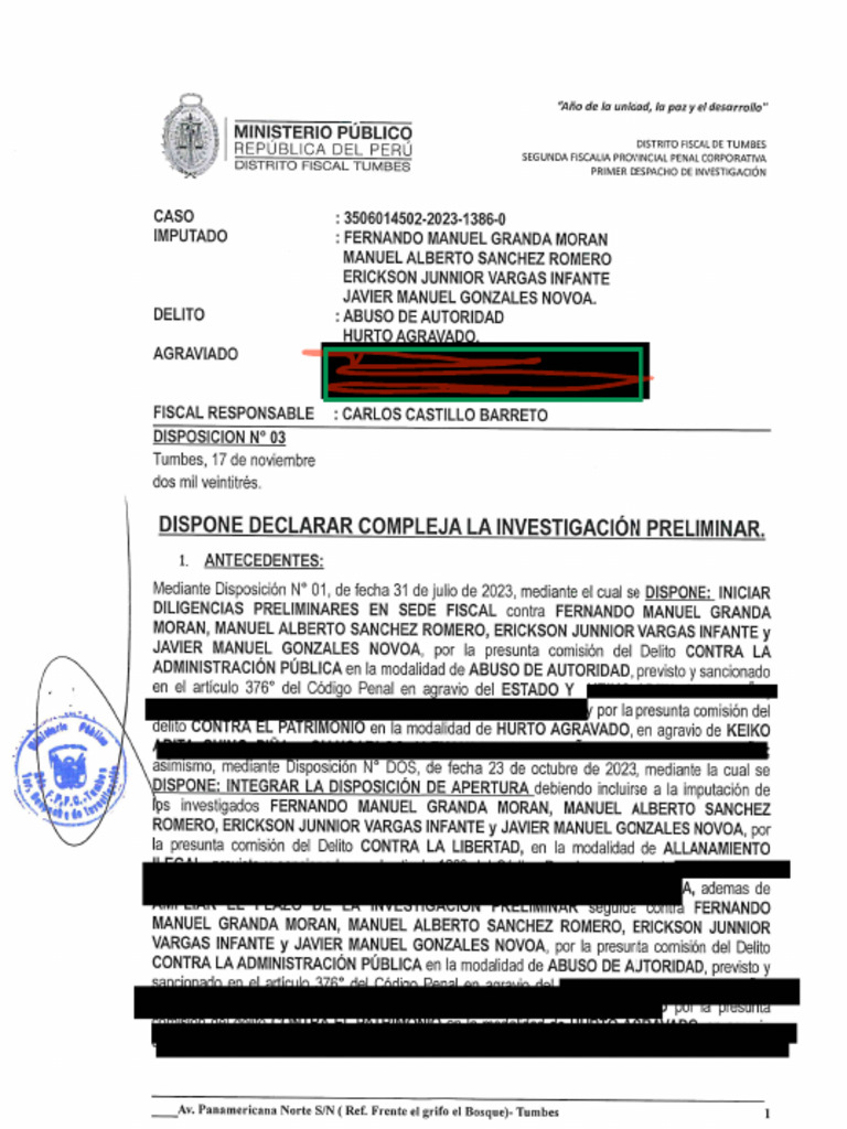 Javier Manuel Gonzáles Novoa | PDF