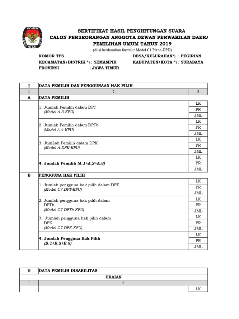 C1-DPD Pegirian | PDF