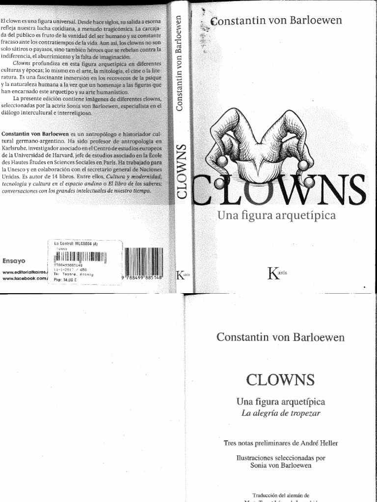 CLOWNS. Una Figura Arquetipica. Constantin Von Barloewen | PDF