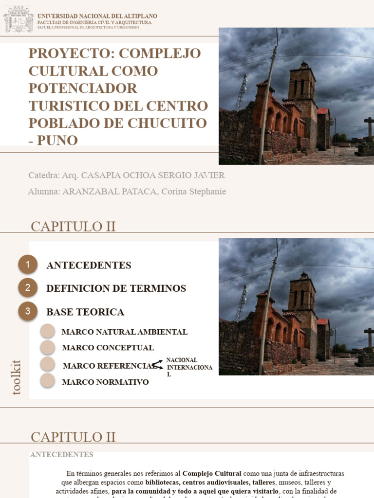 Complejo Cultural Real Alto en Chucuito | PDF | Turismo | Análisis