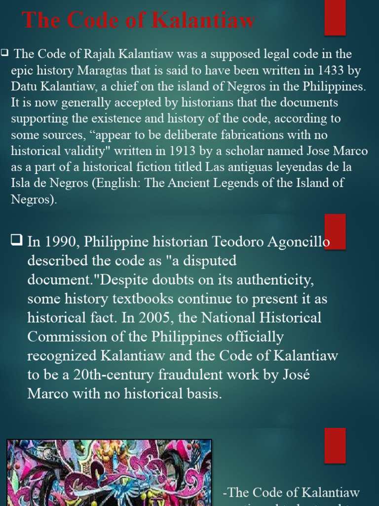 The Code of Kalantiaw | PDF