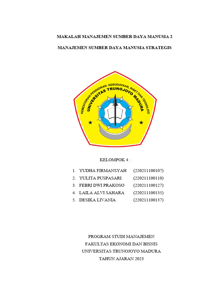 MSDM 2 Kelompok 4 | PDF