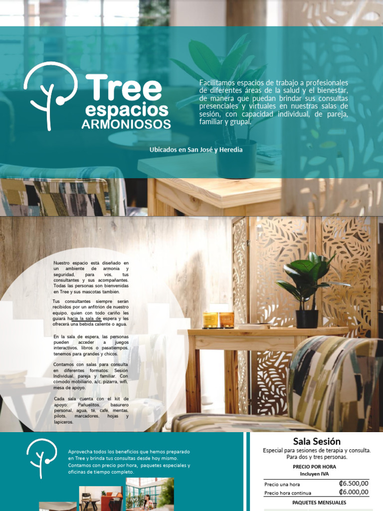 Información Tree - Renta de Espacios Por Hora | PDF