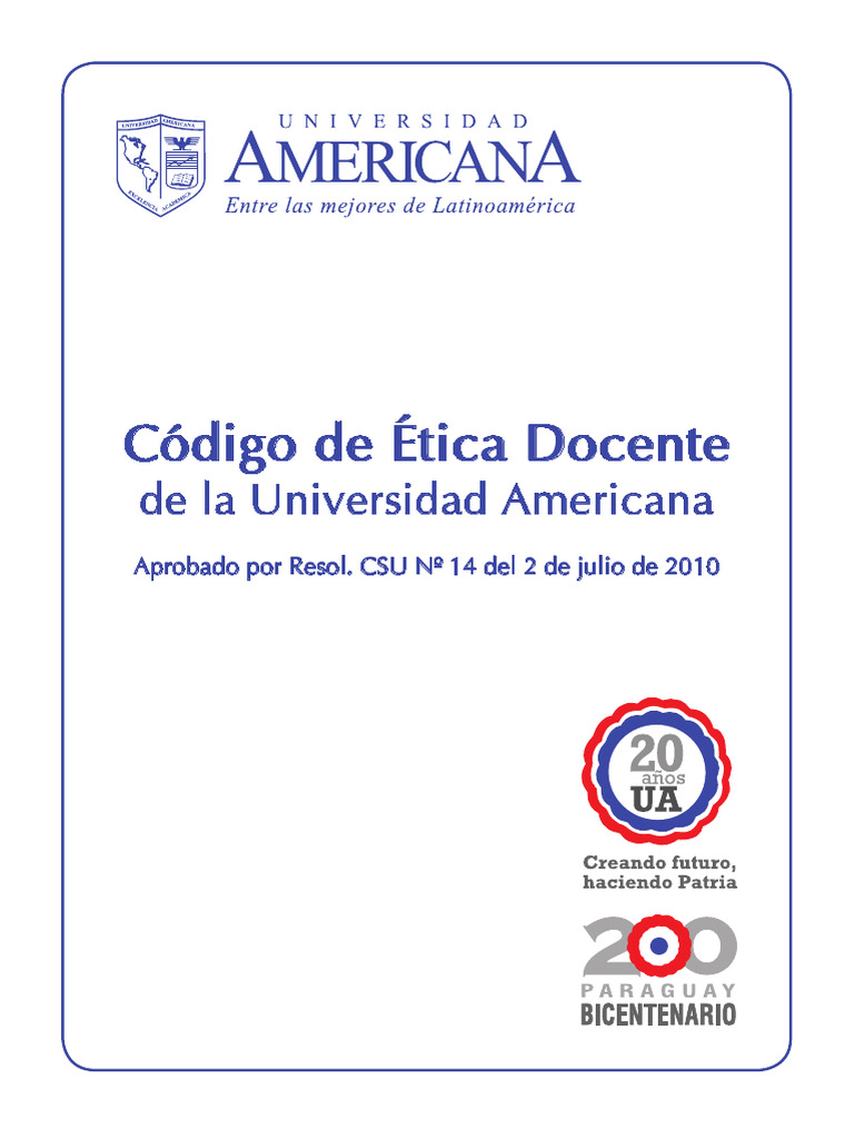 Codigo de Etica Docente | PDF | Maestros | Enseñando