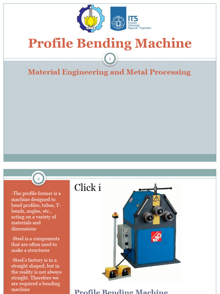 Profile Bending Machine Overview | PDF | Bending | Industrial Processes