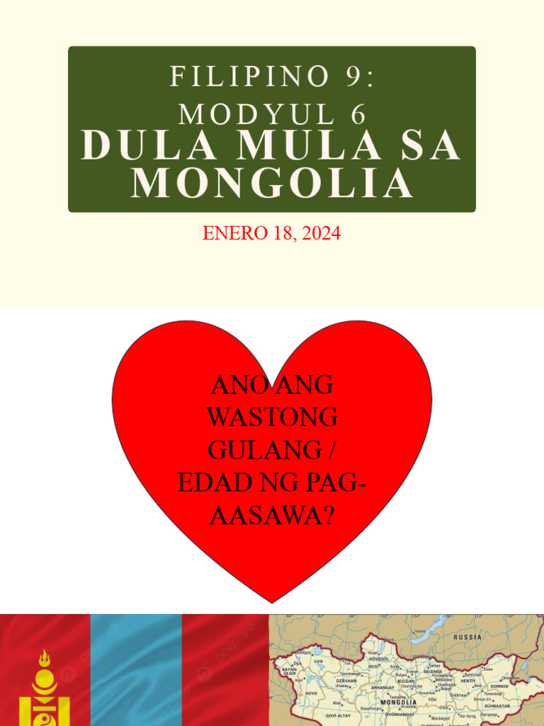 Filipino m2w6 Munting Pagsinta | PDF