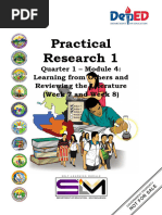 Practical Research 2 Grade 12 | PDF | Learning | Methodology