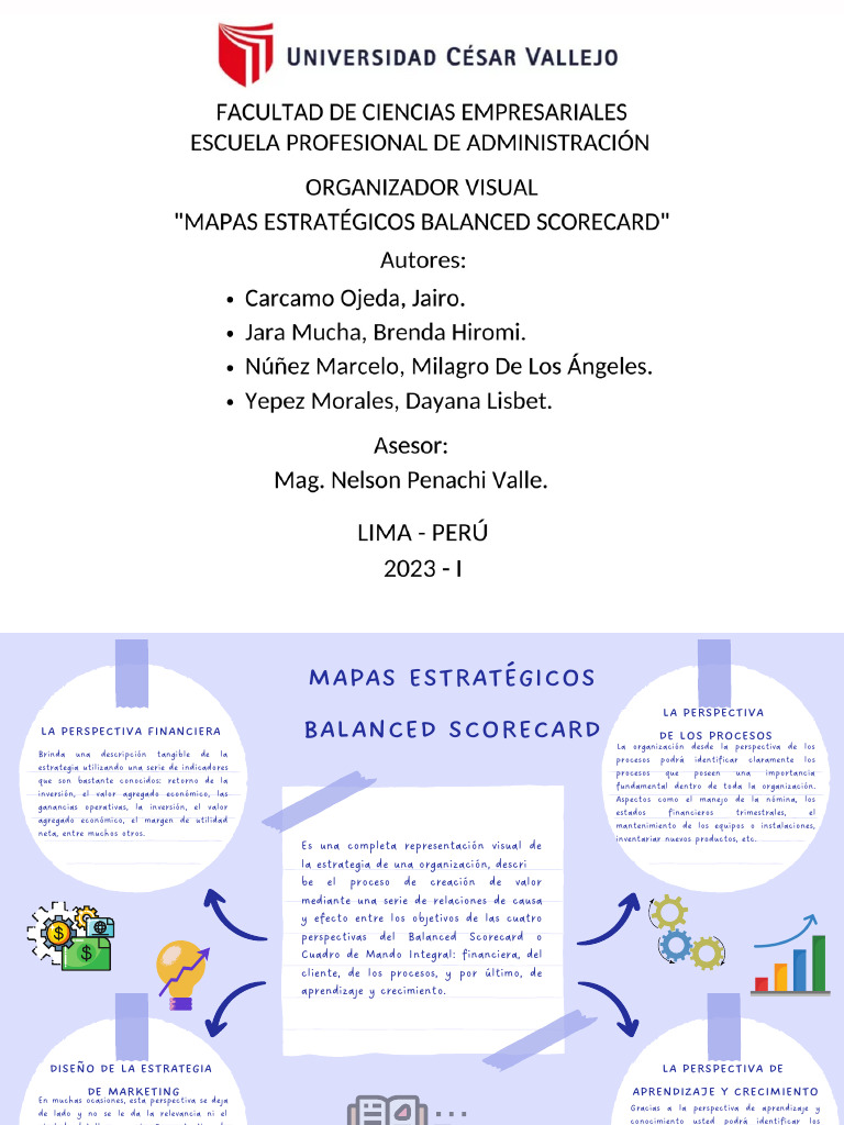 Mapas Estratégicos y Balanced Scorecard | PDF | Negocios económicos ...
