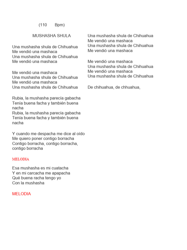 Mushasha Shula | PDF