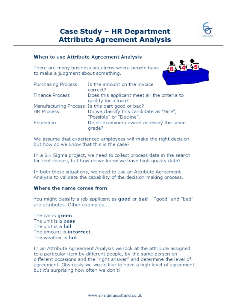 HR Attribute Agreement Analysis Case Study | PDF | Confidence Interval ...