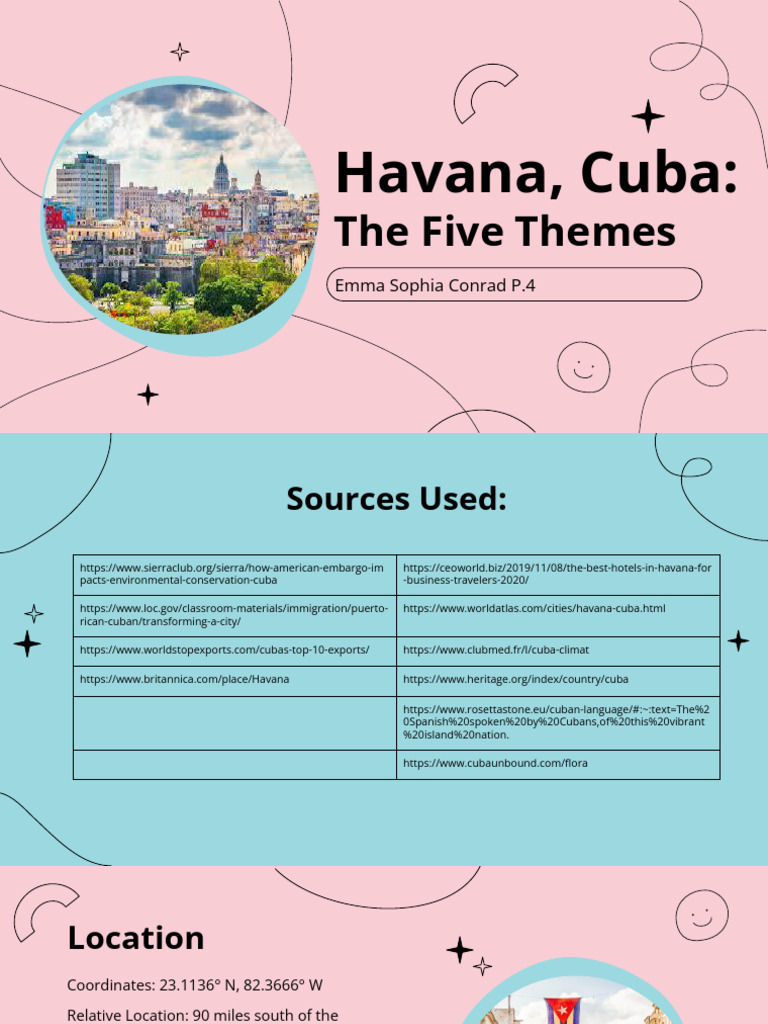 Havana Slides For World Geo H 2 | PDF | Cuba | Havana