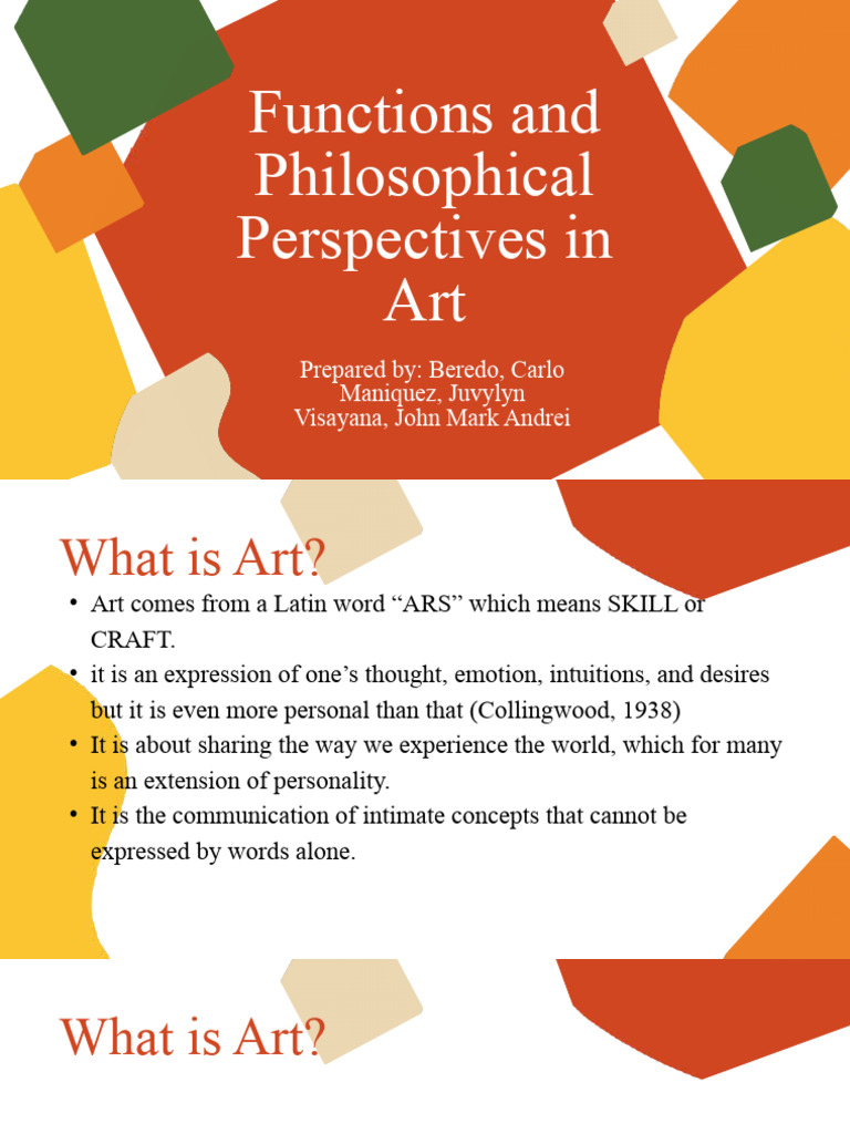 Creative Blobs Slides | PDF | Idea | Immanuel Kant