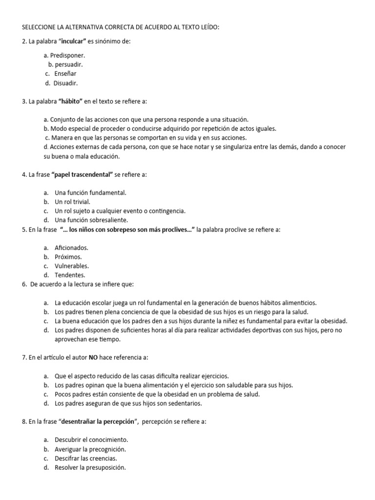 Test de Comprensión y Vocabulario | PDF | Apple Inc. | Steve Jobs