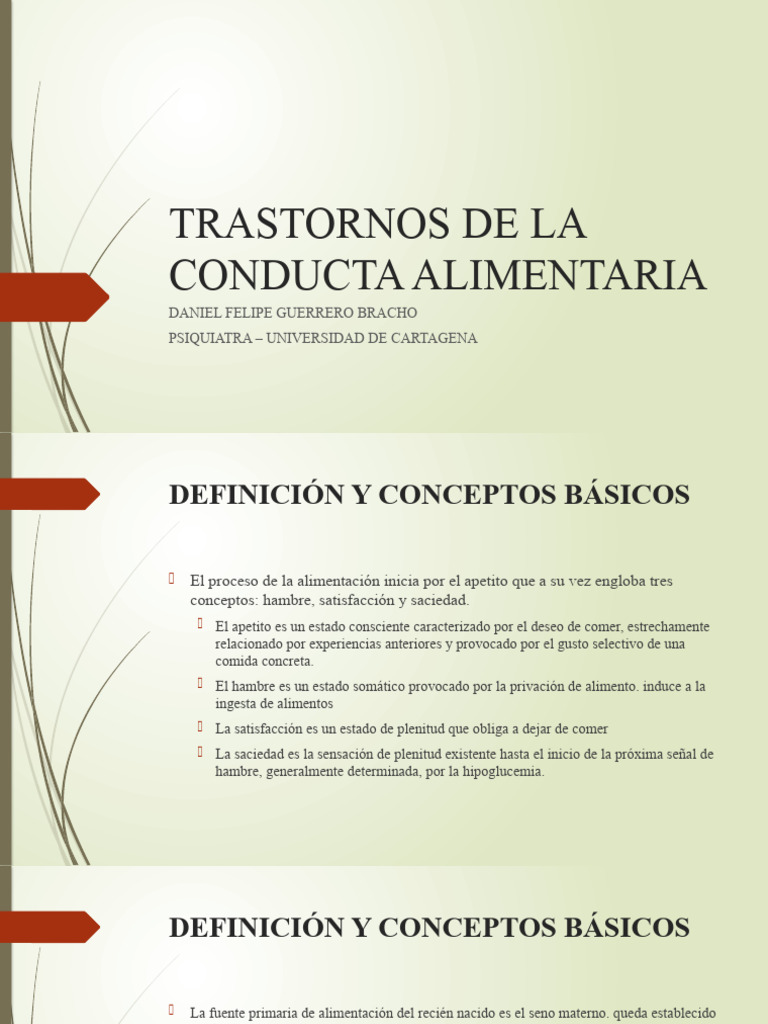 Trastornos de La Conducta Alimentaria | PDF | Bienestar