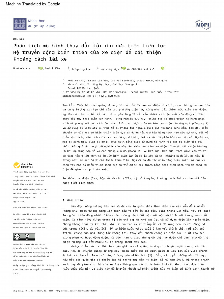 2023 Applsci-13-01190 (1) - Dich | PDF